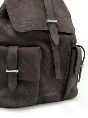Orciani Nabucco Leather Backpack