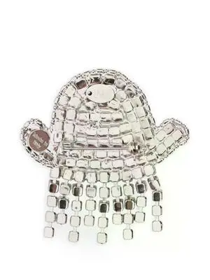 Lisa C Embellished Ghost Brooch