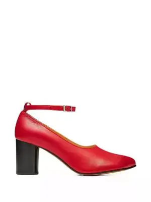 NICCOLO PASQUALETTI Obliqua Block-heel Pumps