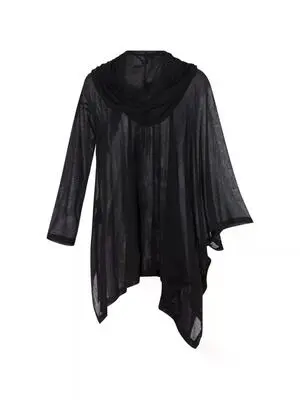 Yohji Yamamoto Asymmetrical Hooded Jacket