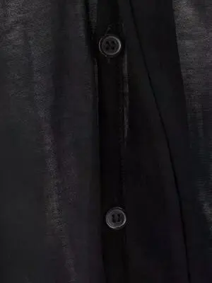 Yohji Yamamoto Asymmetrical Hooded Jacket