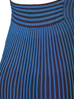 Staud Stripe-pattern Midi Dress