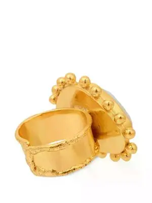 Sylvia Toledano Dot Moonstone Ring - White