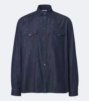 JIL SANDER Cotton Chambray Shirt