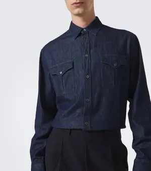 JIL SANDER Cotton Chambray Shirt