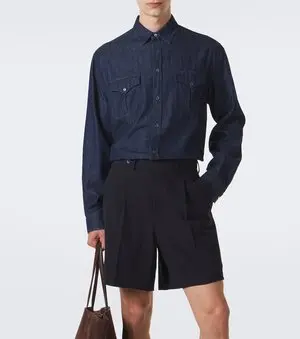 JIL SANDER Cotton Chambray Shirt