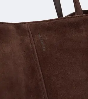 JIL SANDER Maxi Suede Tote Bag