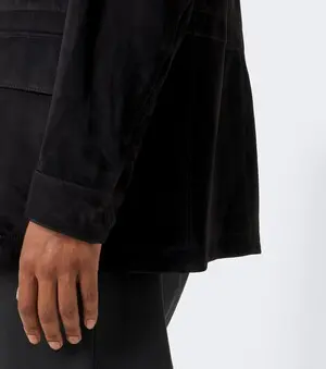 TOM FORD Hooded Suede Field Jacket