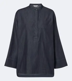Max Mara Denim Top - Blue