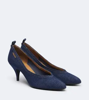 Versace Almond Toe Pumps