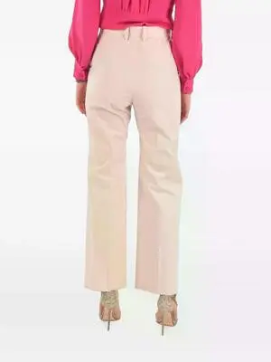 SUPER BLOND Pleated Straight-leg Trousers