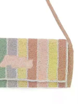 MC2 SAINT BARTH Beaded Shoulder Bag - Neutrals