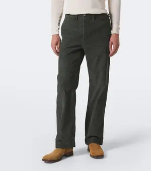 Ralph Lauren Cotton Corduroy Straight Pants