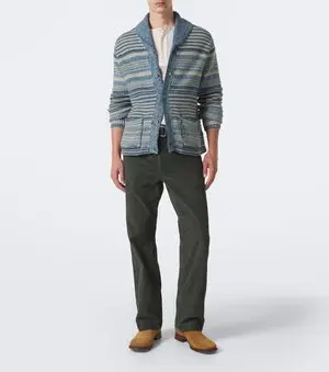 Ralph Lauren Cotton Corduroy Straight Pants - Green
