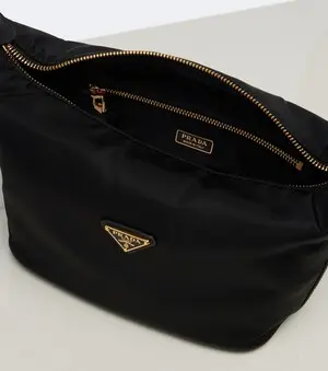 Prada Re-nylon Mini Top-handle Bag - Black