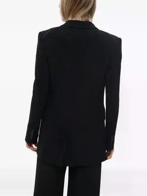John Richmond Peak Lapel Logo-chain Blazer