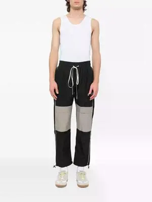 DANIEL PATRICK Colour-block Parachute Track Pants