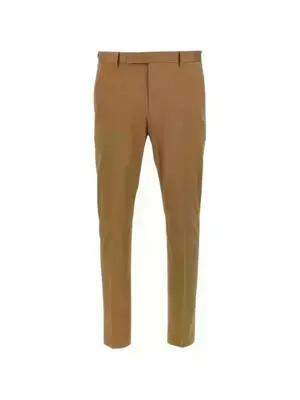PT TORINO Logo Detail Tailored Trousers