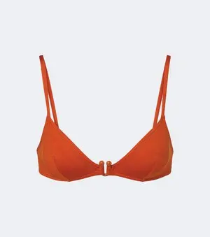 ERES Triangle Bikini Top - Orange