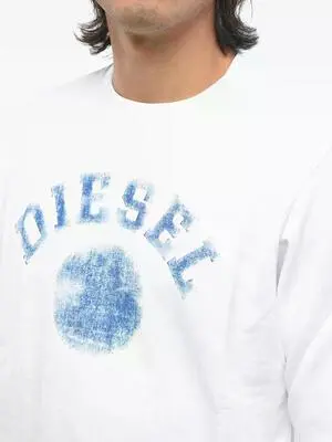 DIESEL® Brushed Logo-print Sweatshirt