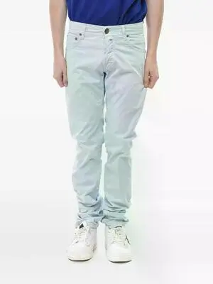 Corneliani Id Embroidered Jeans