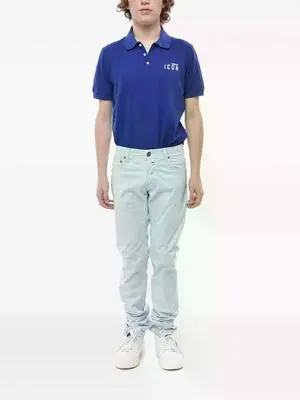 Corneliani Id Embroidered Jeans