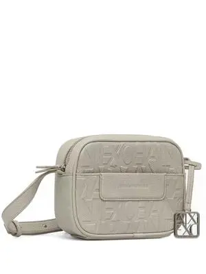 Armani Exchange Logo-embossed Mini Bag - Neutrals