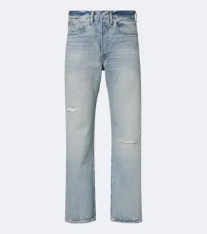 Ralph Lauren Faded Straight Jeans - Blue