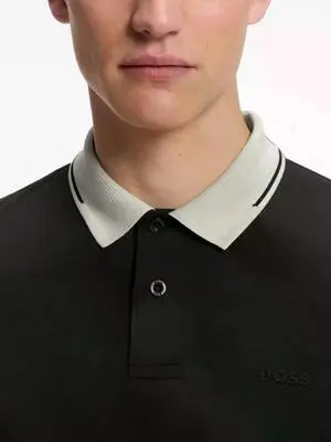BOSS Tipped-trim Polo Shirt