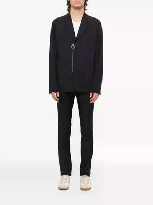 WOOYOUNGMI Zip-detail Notched-lapel Blazer