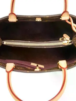 LOUIS VUITTON Monogram Montaigne Bb Satchel - Brown