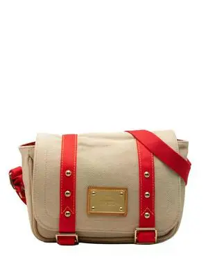 LOUIS VUITTON 2005 Antigua Besace Pm Crossbody Bag - Neutrals