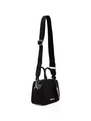 Karl Lagerfeld Logo-strap Luggage Tag Shoulder Bag