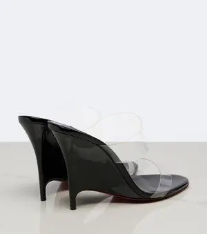 CHRISTIAN LOUBOUTIN Miss Z Tpu Wedge Sandals