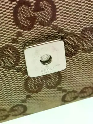 Gucci Gg Canvas Crossbody Bag