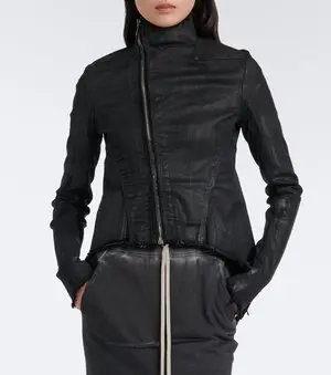 Rick Owens Naska Gary Denim Jacket - Black
