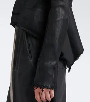Rick Owens Naska Gary Denim Jacket - Black