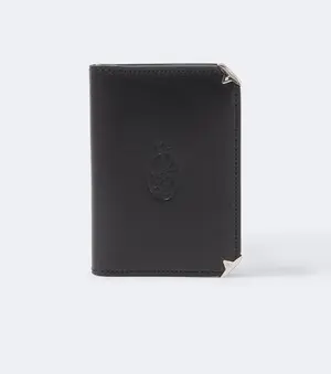 JACQUES MARIE MAGE Elston Leather Wallet - Black