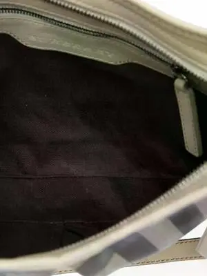 Burberry Coated Canvas Crossbody Bag