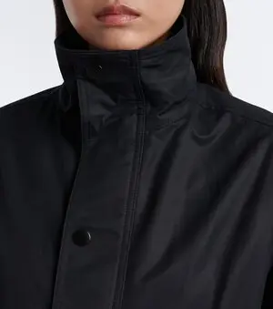 NILI LOTAN Klaire Cotton-blend Bomber Jacket