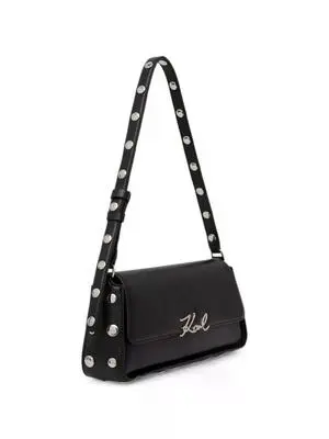 Karl Lagerfeld K/signature Elongated Shoulder Bag