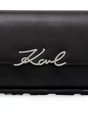 Karl Lagerfeld K/signature Elongated Shoulder Bag