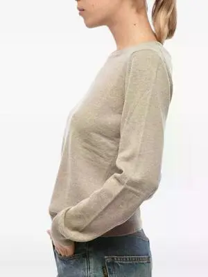 Malo Crew Neck Long Sleeve Sweater