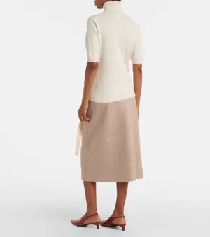 Jardin Des Orangers Cashmere Turtleneck Sweater - White