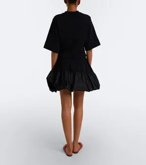 PATOU Cotton And Polyester Mini Dress