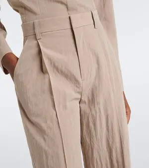 Vince Pleated Wide-leg Pants