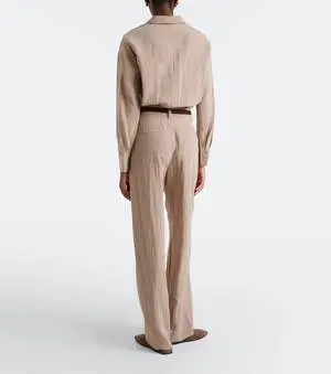 Vince Pleated Wide-leg Pants
