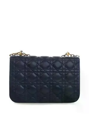 Dior 2017 Medium Lambskin Cannage Dioraddict Flap Shoulder Bag