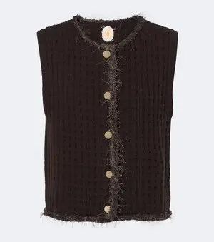 Jardin Des Orangers Sleeveless Vests For Women