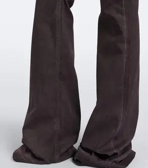 Rick Owens Bollan Bootcut Jeans - Brown